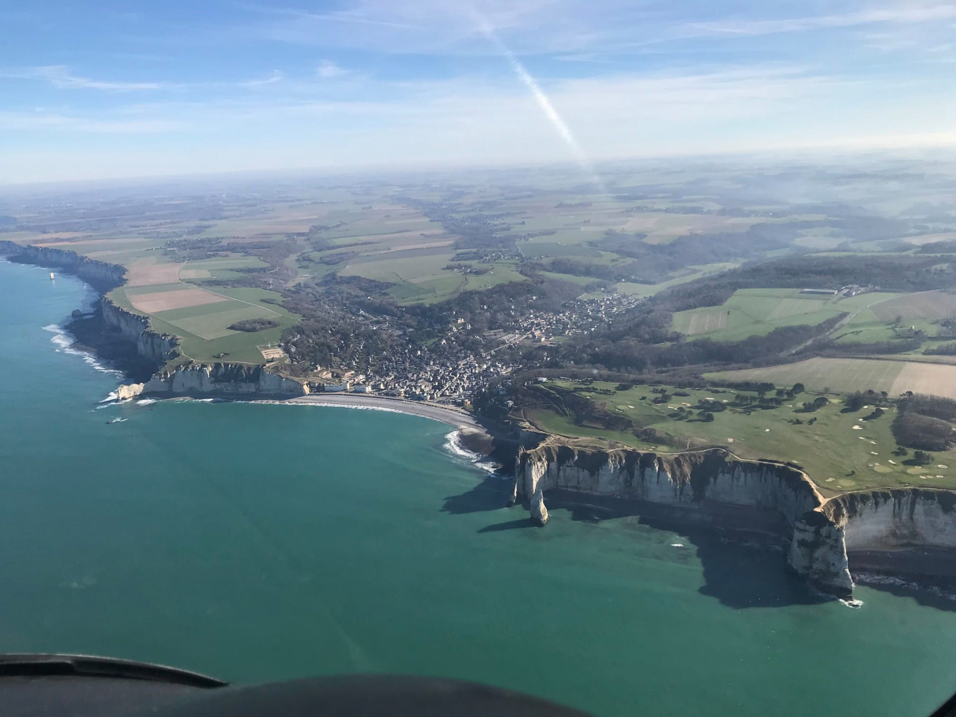 Balade Aérienne sur la Côte Normande • Wingly