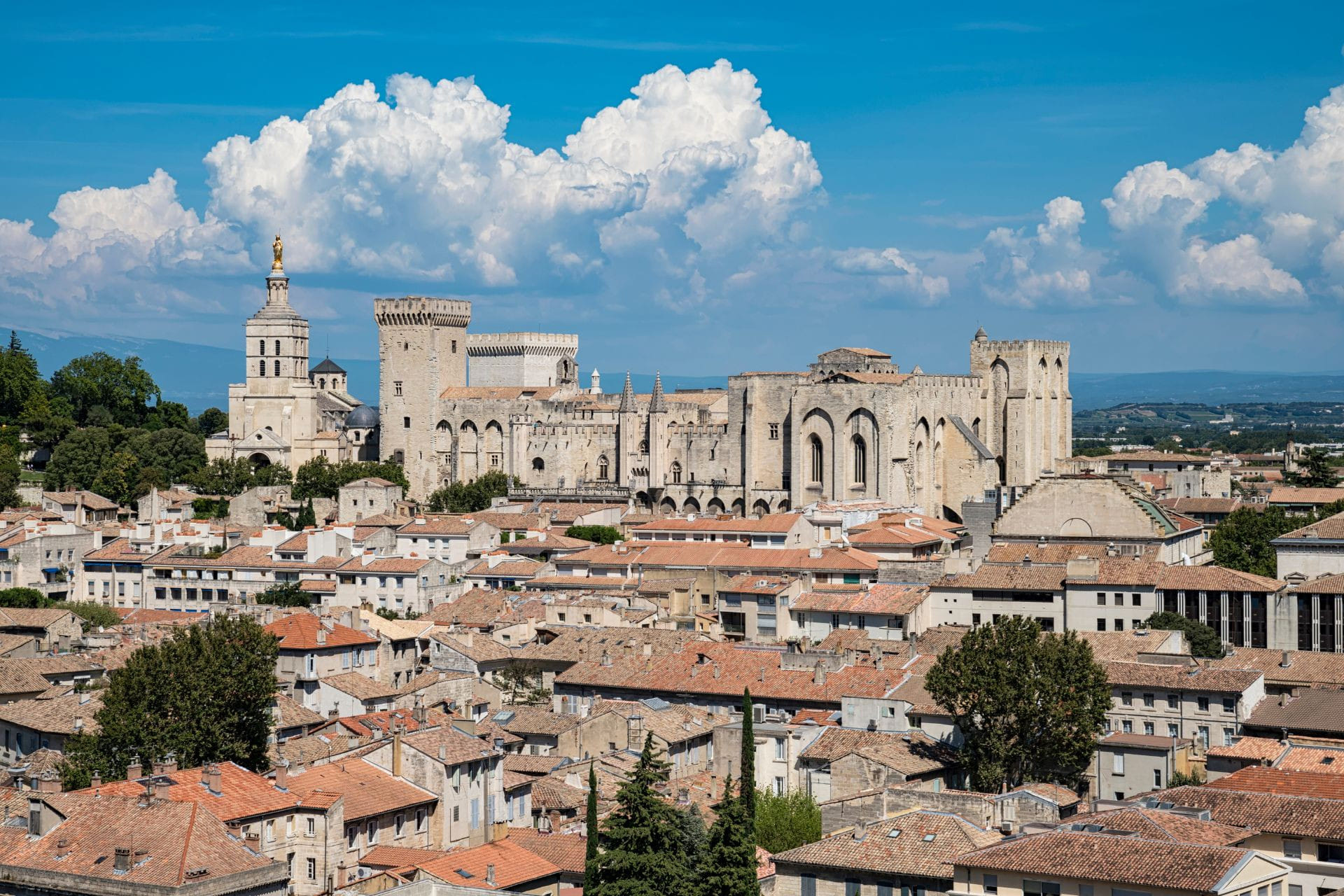 Avignon et le Palais des Papes en Hélicoptère (1 Passager) • Wingly