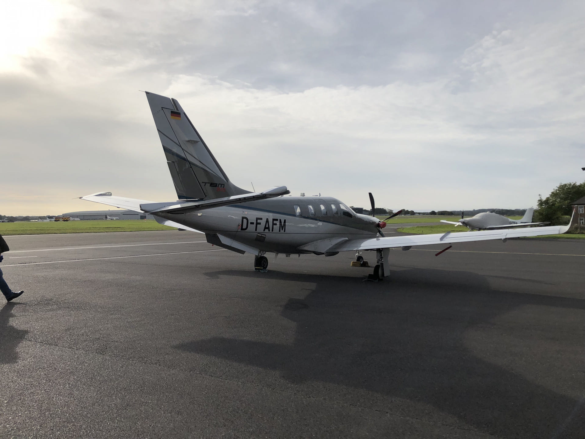 Mitnahmemöglichkeit in einer TBM 910 • Wingly