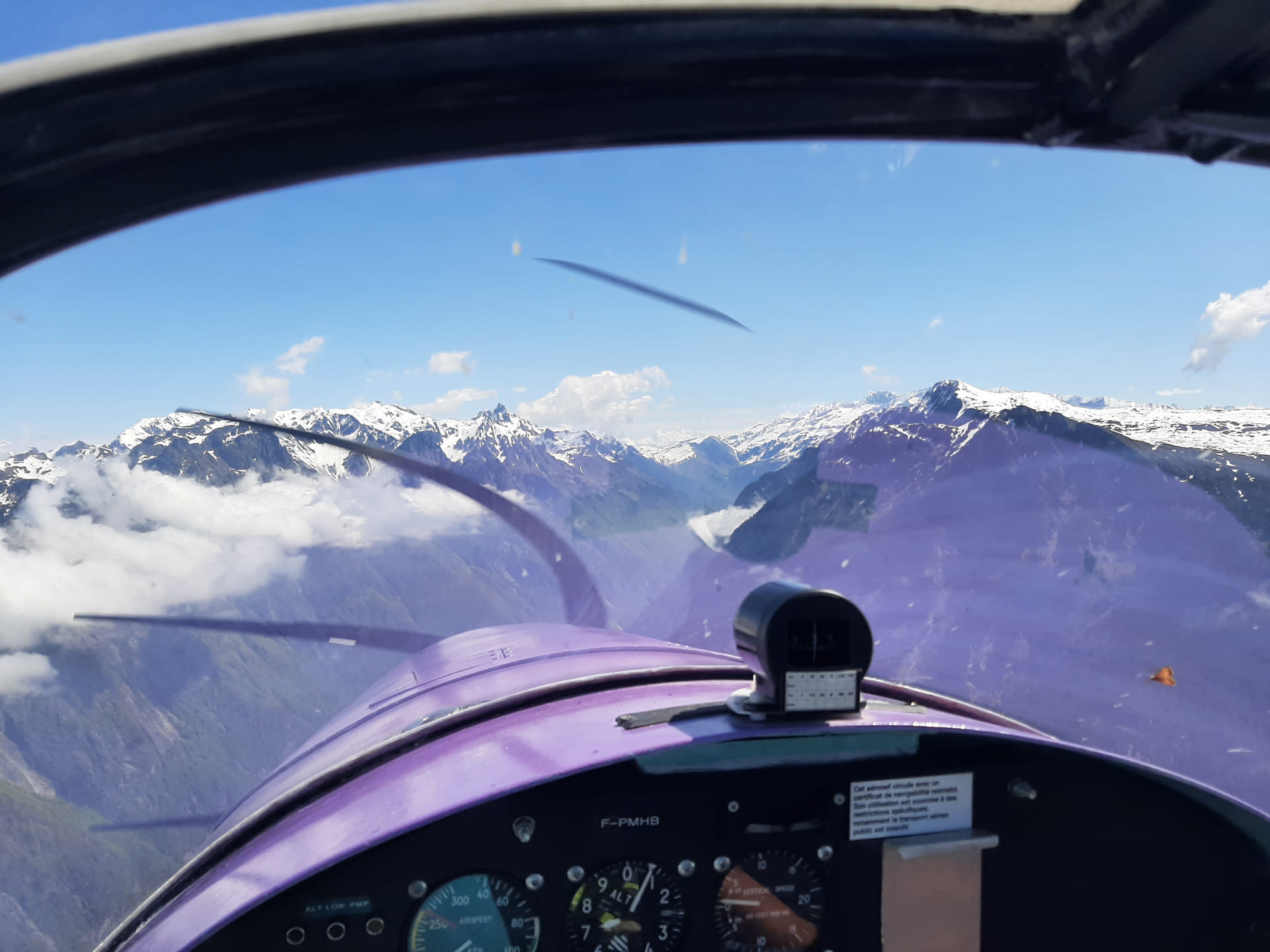 lacs et col alpins • Wingly